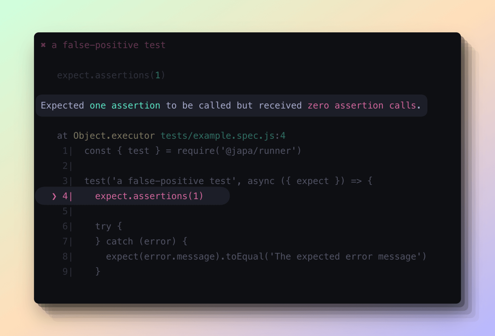 Assertion Planning 